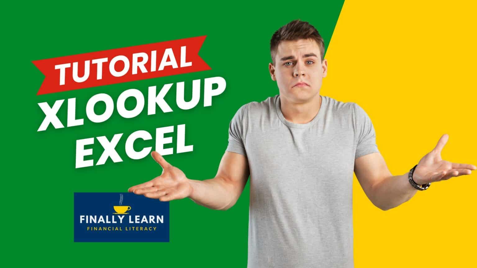Excel XLOOKUP Tutorial - Finally Learn